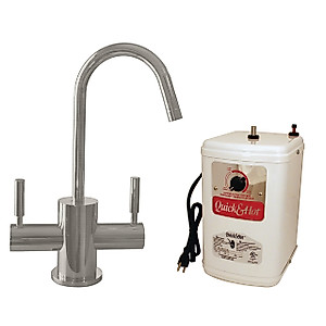 Westbrass D2051H-07 Cold dispenser, with Hot Water Tank, Satin Nickel