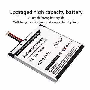 Gikysuiz Replacement Battery HAC-003 Compatible with Nintendo Switch Game Console (2017) HAC-001 4310mAh Battery with DIY Repair Tool Kit