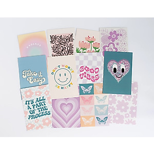 Artivo Danish Pastel Wall Collage Kit for Aesthetic Pictures 70 cards, for Teen, Girls Room Décor