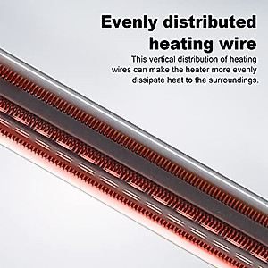 WELOMELO 300W / 500W Submersible Fish Tank Heating Rod, Temperature Adjustable Fish Tank Heating Rod/Ultra Short Fish Tank Heating Rod with 2 Suction Cups-500W