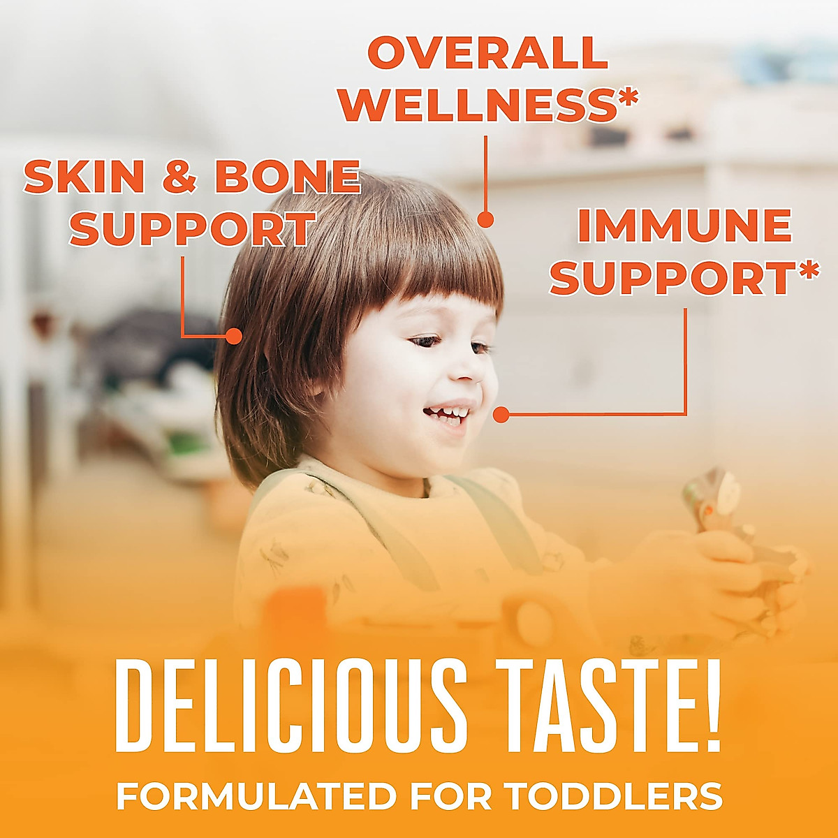 MaryRuth Organics Toddler Vitamin C Drops | USDA Organic Vitamin C Liquid Drops for Toddler | Ages 1-3 Years | Vitamin for Immune Support & Overall Health | Vegan | Non-GMO | Gluten Free | 30 Servings