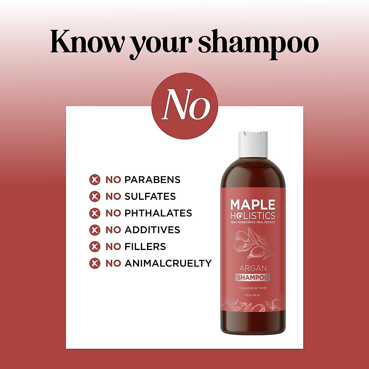 Argan Oil Shampoo for Dry Hair - Sulfate Free Shampoo for Damaged Hair and Frizz with Argan Oil for Hair - Volumizing Shampoo for Hair Shine and Volume Featuring Ultra Moisturizing Natural Oils