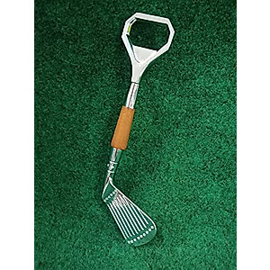 HYYF Golf Club Bottle Opener ,Golfer Beer Gift Novelty Item for The Golf Lover and Beer Enthusiast，Made From Zinc Alloy-100g, Silver, 7.3 x 3 inches, (B-04)