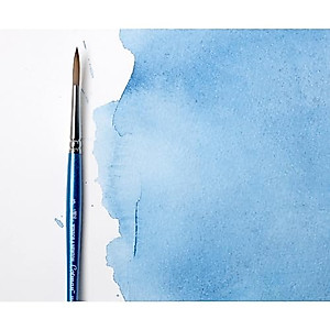 Winsor & Newton Cotman Short Handle Brushes, Set of 4, (Round 1, 4, & 6, One Stroke 3/8")