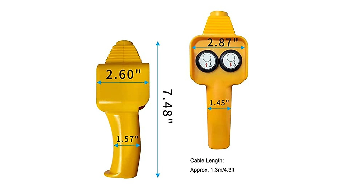 Wired Winch Remote Control - Durable & Reliable Operation