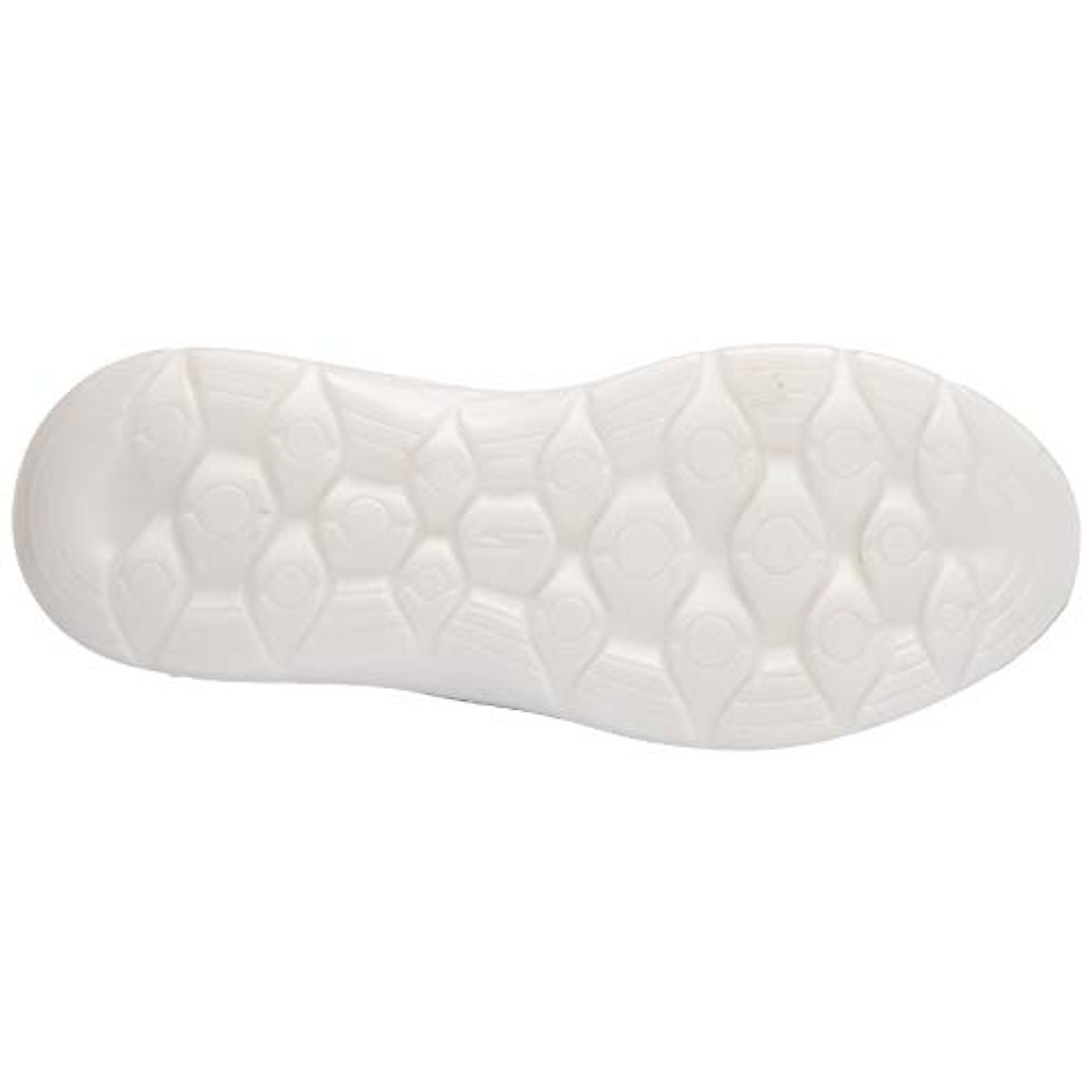 Skechers Women's GO Walk Hyper Burst Knit Slip ON Sneaker, Black/Multi, 7.5