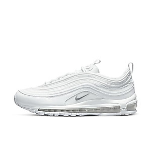 Nike Men's Air Max 97 Shoes, Multicolour White Reflective Silver Wolf Grey 105, 12
