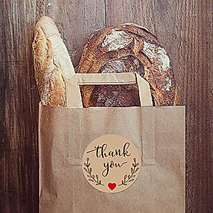 1.5" Thank You Stickers, Thank You for Small Business Stickers, Thank You Stickers Roll, Handmade Stickers for Delivery, Decoration, Gifts, Packaging, Party, Easter Gifts, Bakery Boxes, 500PCS/Roll