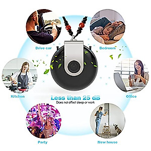 Personal Small Air Purifiers-Portable Air Purifier Necklace,Wearable Air Purifier Necklace,suitable for adults,children and holiday gifts