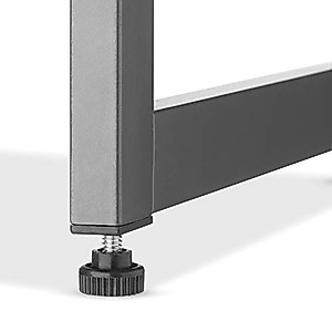 Whitmor Steel Mesh 3-Tier Shoe Rack, Gunmetal Gray