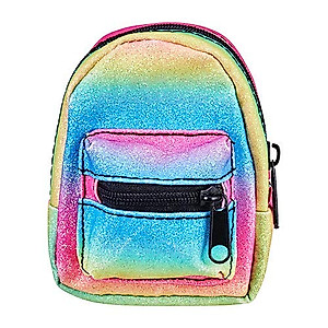 REAL LITTLES RLITTLES01B Mini Backpacks, Multicolored, 8.6 x 12.5 x 5.8cm