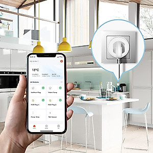 belinkon Mini WiFi Smart Plug, Wi-Fi Outlets for Smart Home with Timer Function, Remote Control from Anywhere, Works with Alexa, Google Home, Smart Life Tuya APP, ETL/FCC/Rohs Listed Socket (4 Pack)