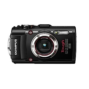 Olympus TG-3 Waterproof 16 MP Digital Camera (Black) - International Version (No Warranty)