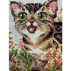 RIOLIS Counted Cross Stitch kit 2119 Bengal Kitten