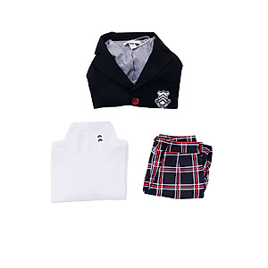 miccostumes Men's Costume Academy School Student Cosplay Winter Uniform Fullset(Men L)