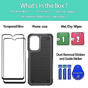 Jeylly for Samsung Galaxy A23/A32 5G/A13 5G 4G, A04/A04S Case with Screen Protector, 3 in 1 Full Body Rugged Hybrid Hard PC Soft Silicone Bumper Heavy Duty Shockproof Non Slip Protective Cover, Gray
