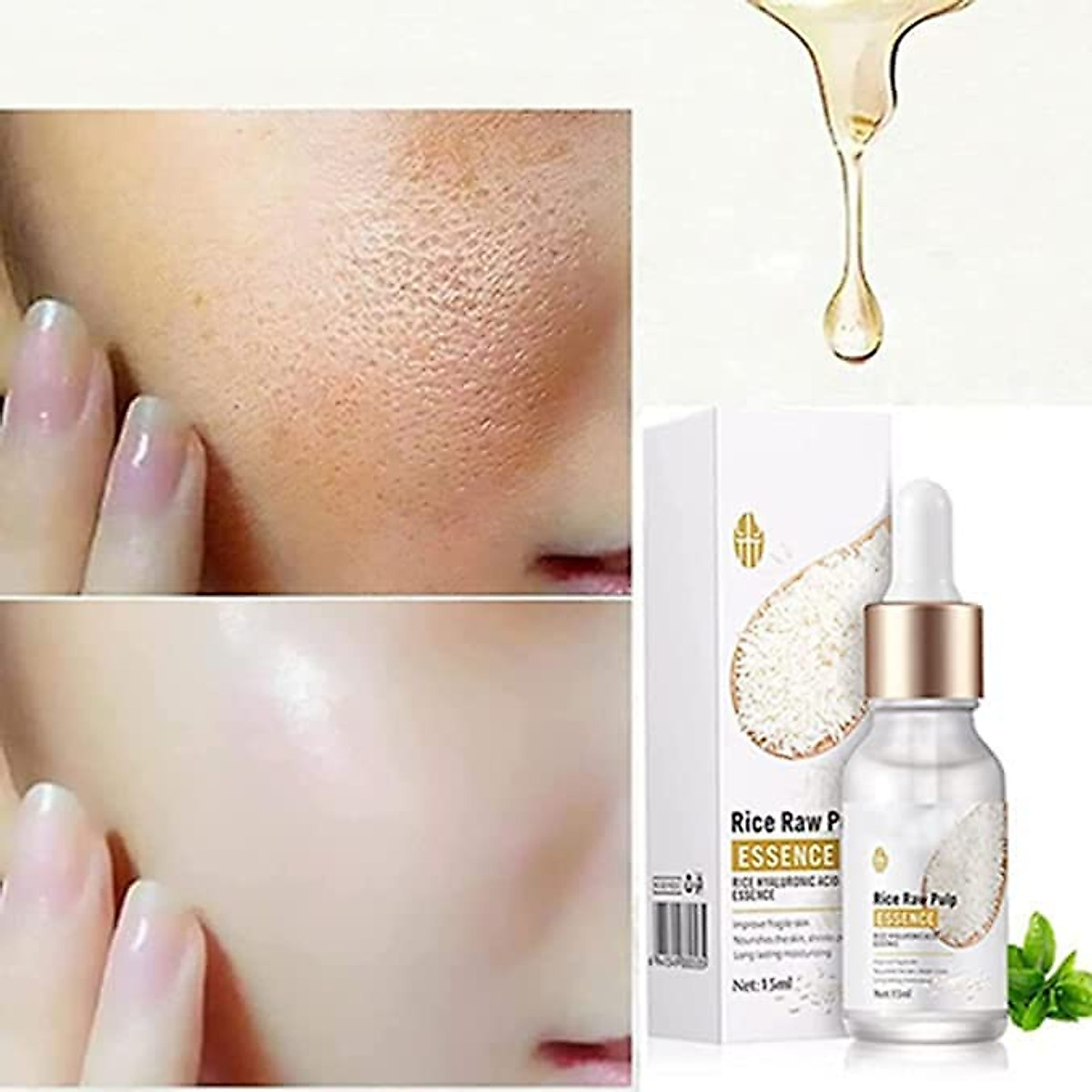 VoaiBekt Collagen Anti-wrinkle White Rice Face Serum, Unisex, Skin Serum, All Skin Types