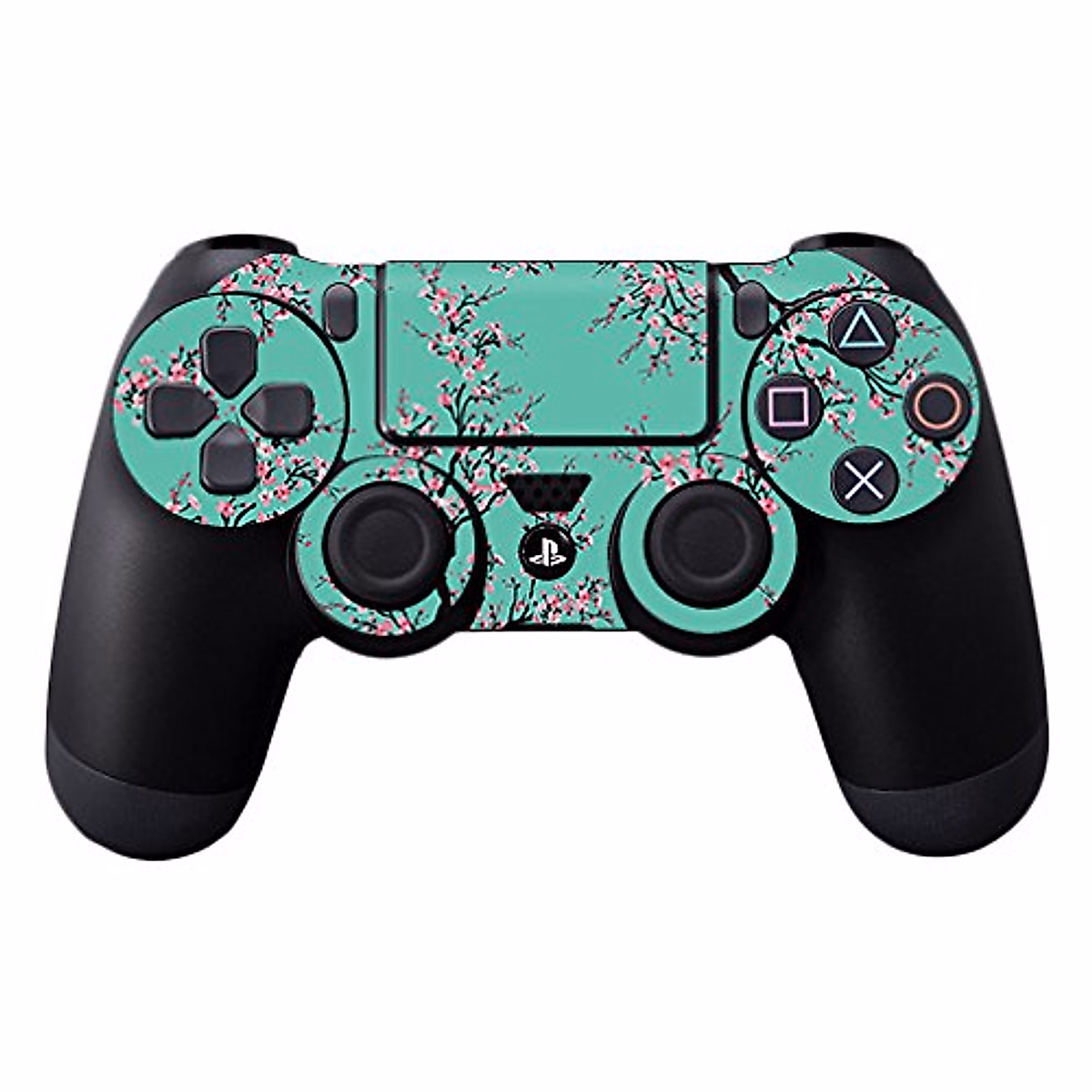 MightySkins Skin Compatible with Sony PS4 Controller - Cherry Blossom Tree | Protective, Durable, and Unique Vinyl Decal wrap Cover | Easy to Apply, Remove, and Change Styles | Made in The USA