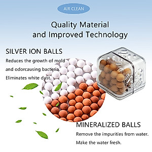 Humidifier Water Cleaning Demineralization Cartridge Filter Compatible with LEVOIT, GENIANI, EVERLASTING, Also Works with All Humidifiers Caliber Larger Than at Least 1.3 in Diameter (20 Pack)