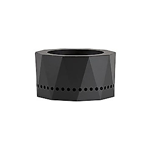 Blue Sky Outdoor Living Pike Ultra Portable Fire Pit, Portable Smokeless Fire Pit with Carrying Bag, Black