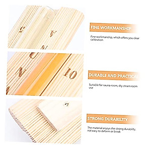 HEMOTON 1pc Sauna Timer Sauna Room Timer Wooden Hourglass Timer Clocks Sauna Room Hourglass 10 Minutes Snad Timer Sauna Room Clock Sand Timer Hourglass Steam Decorate to Rotate