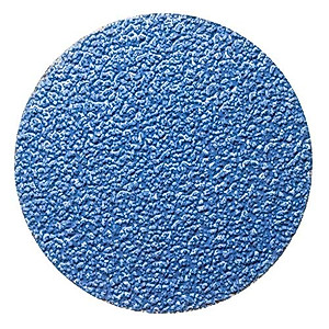 Benchmark Abrasives 2" Quick Change Zirconia Sanding Discs with a Male R-Type Backing Surface Finish Grind Polish Burr Rust Paint Removal Use with Die Grinder (25 Pack) - 60 Grit