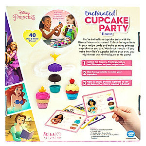 Wonder Forge Disney Princess Enchanted Cupcake Party Game - Exciting Matching Game | Fun for Kids & Adults | Ideal for Disney Princesses Enthusiasts | Two Game Modes | Gaming Experience