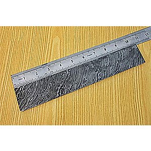 BLD-51, Custom Handmade Damascus Steel Billet/Blank Blade Making BAR