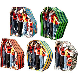 5PCS Teamwork Games Playing Run Mat Kids Adult Teamwork Outdoor Carnival Field Day Fun Running Game with Storage Bag (Size : Adult-20M/26FT)