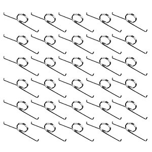 AIEX 30pcs Trigger Button Springs, Springs for PS5 Controller L2 R2 Springs Replacement PS5 Trigger Springs Compatible with Playstation PS5 Controller Parts