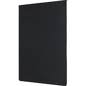 Moleskine Art Sketch Pad, Soft Cover, A4 (8.25" x 11.75") Plain/Blank, Black, 48 Pages