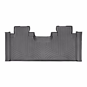 WeatherTech Custom Fit FloorLiners for Ford Super Duty, F-150, F-150 Raptor - 2nd Row (446973), Black