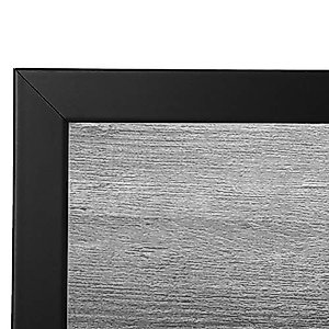 Americanflat 16x20 Poster Frame in Black - Composite Wood with Polished Plexiglass - Horizontal and Vertical Formats for Wall with Included Hanging Hardware