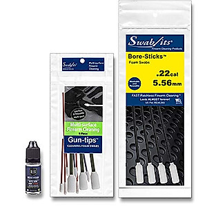 Swab-its® .22 caliber .22cal Handgun Firearm Cleaning Kit - Made in The USA