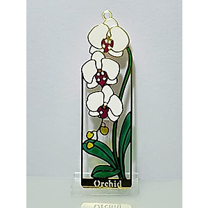 Stained-Glass Style Bookmark [SD] (Orchid)