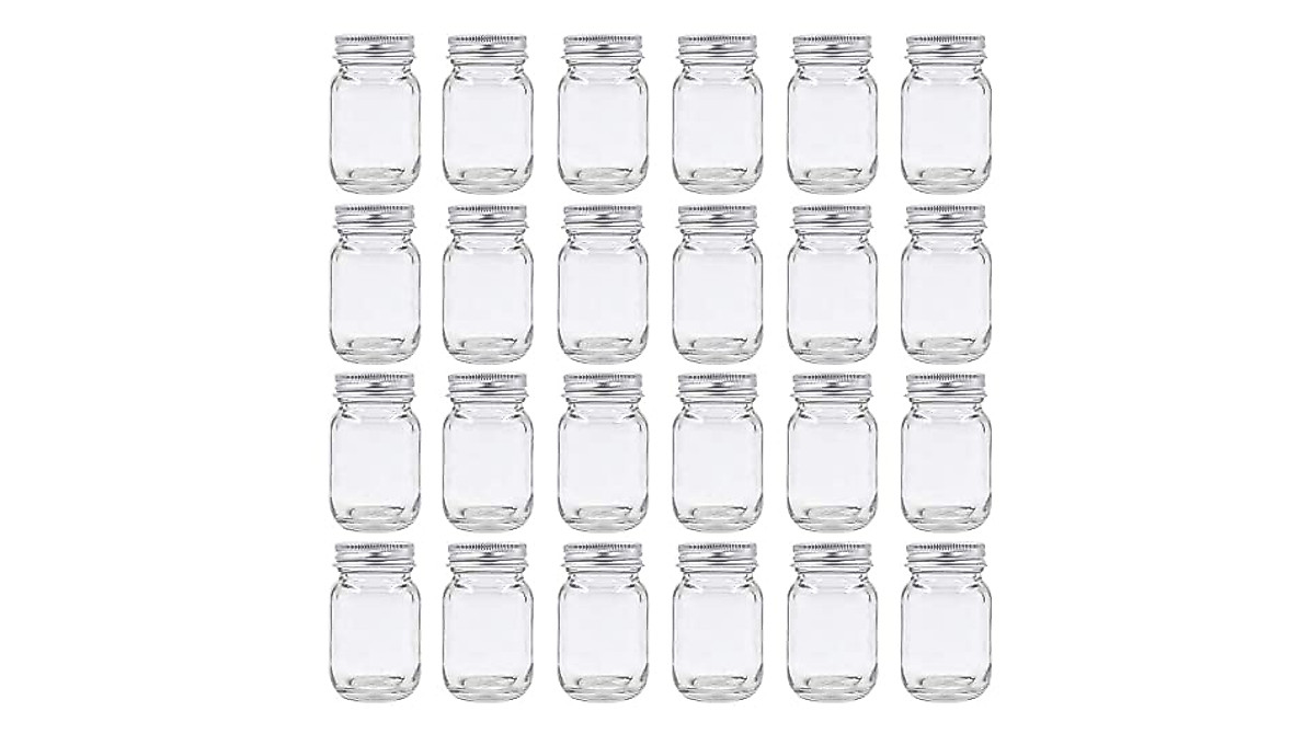 U Pack 2oz Mason Jars - Perfect for Honey & Spice