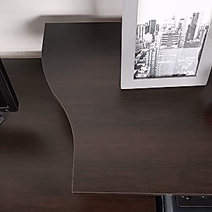 Sauder Beginnings Collection Computer Desk - Cinnamon Cherry Finish