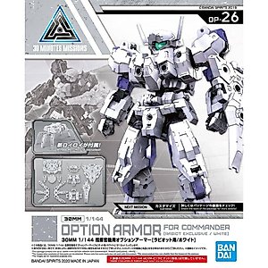 Bandai Hobby 30MM Optional Armor for Conductor Machines [Raviot/White] 1/144 Scale Color-Coded Plastic Model