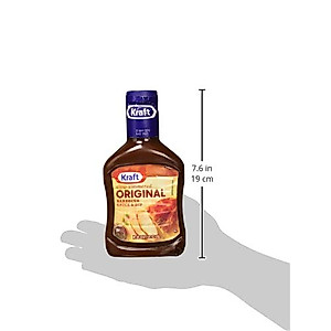 Kraft Original Slow-Simmered BBQ Barbecue Sauce (18 oz Bottle)