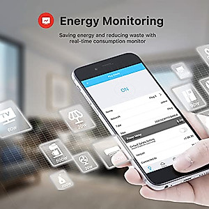 THIRDREALITY ZigBee Smart Plug 4 Pack with Real-time Energy Monitoring,15A Outlet, Zigbee Repeater,ETL Certified,ZigBee Hub Required,Work with Home Assistant,Compatible Echo Devices and SmartThings