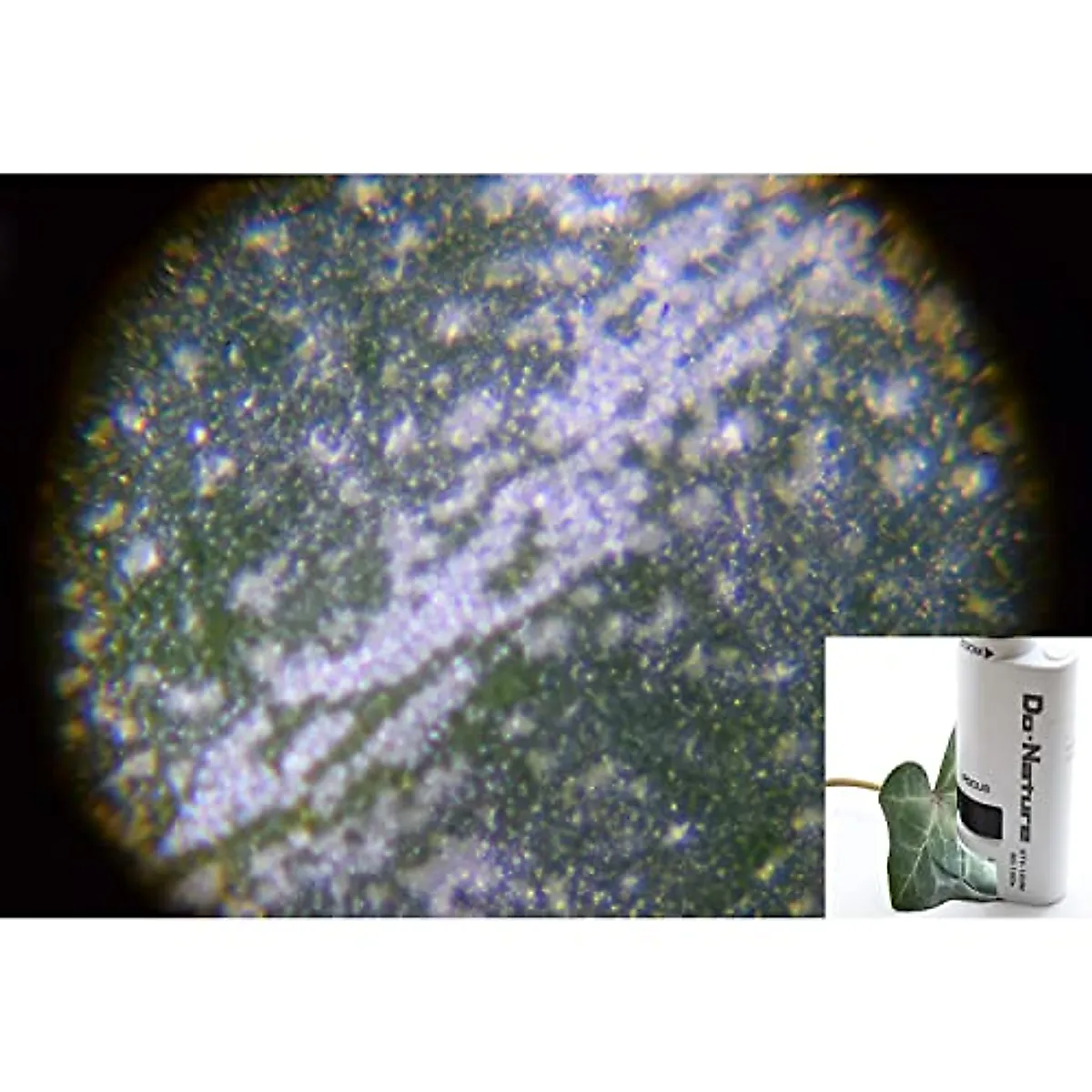 Kenko Microscope Do.Nature STV-120M 60x-120x Zoom, Equipped with LED Light, Handheld and Small Design, 300664