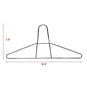 Quality Hangers 30 Extra Heavy Duty Anti Theft Security Metal Coat Hanger Suit Hangers with Polished Chrome, Supports 200LB, Closed Loop Coat Hangers (30)