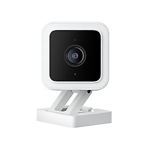WYZE Cam v3, 1080P HD WiFi Wired Indoor/Outdoor Home Security Camera, Pet/Baby Monitor, Color Night Vision, 2-Way Audio, MicroSD Card Slot, Compatible with Alexa & Google - White
