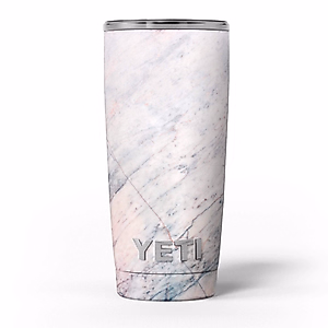 Design Skinz Slate Marble Surface V12 - Skin Decal Vinyl Wrap Kit Compatible with The Yeti Rambler Cooler Tumbler Cups
