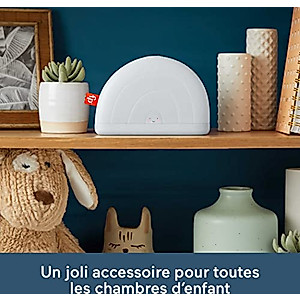 Fisher-Price Sound Machine Soothe & Glow Rainbow With Lights Music And Volume Control For Newborns And Up