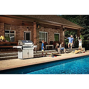 Napoleon PRO605CSS Professional Charcoal Grill, Stainless Steel