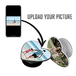 Custom Phone Sockets, Custom Phone Grips, Personalize Phone Grip, Phone Holders, Heart Phonesockets, Heart Phone Grips