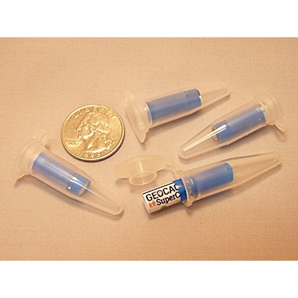 Micro Snap Top Geocache Container - 10 Pack (1.5 mL)