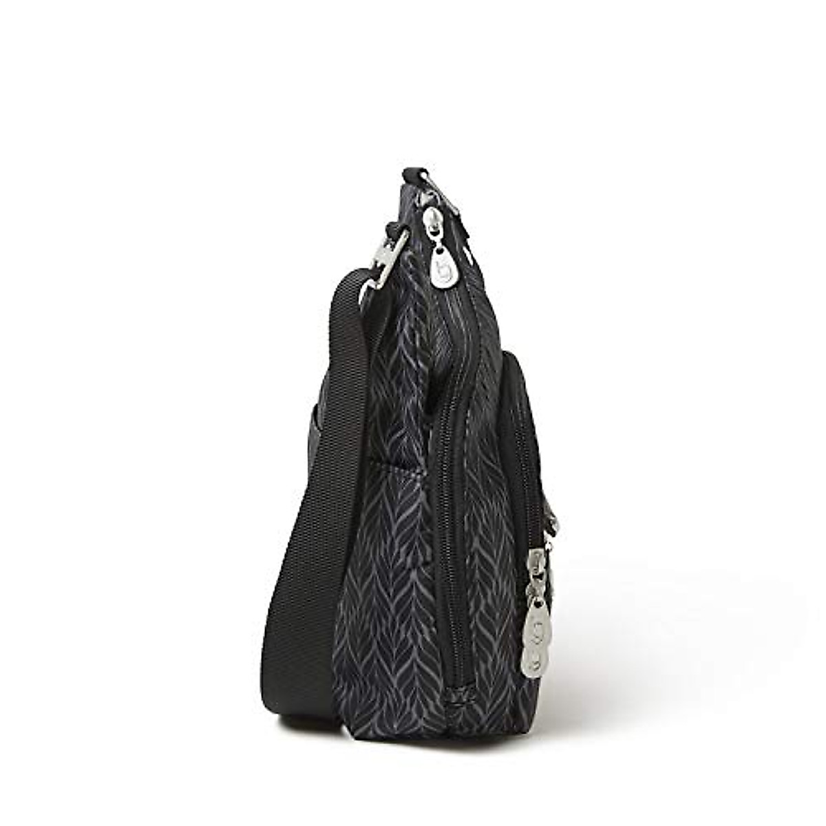 bg by baggallini Charlotte Crossbody Bag (Geo Floral Print)