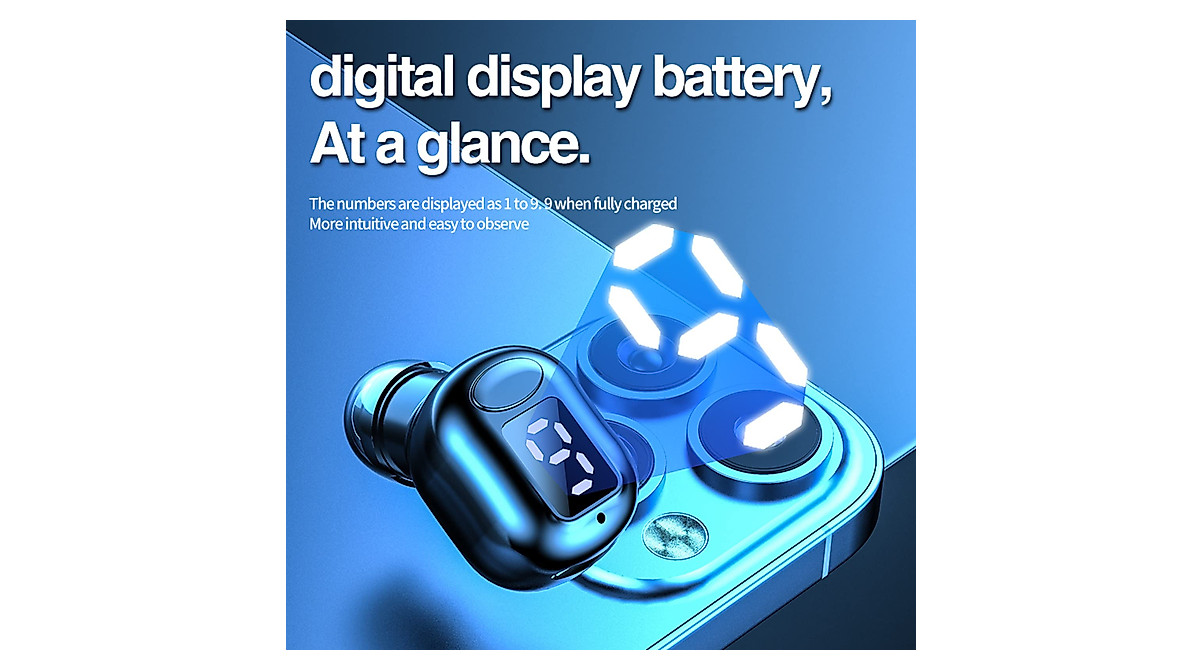 Tiny Invisible Bluetooth Earbuds - Discreet & Powerful